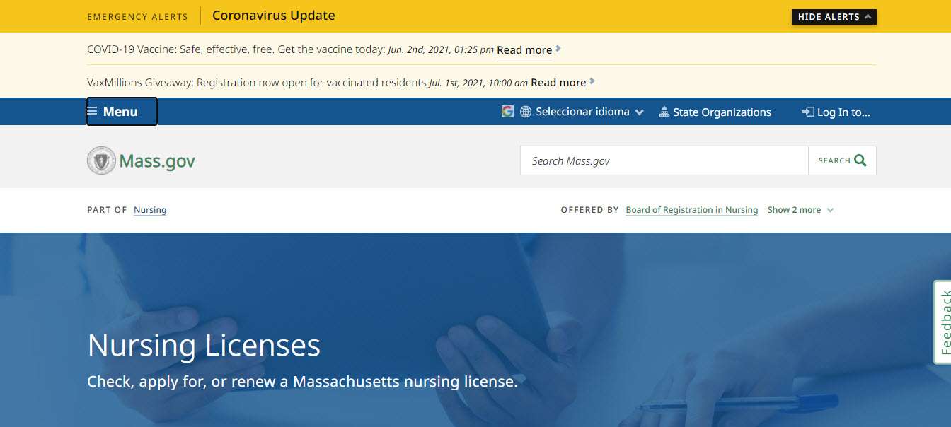 Massachusetts Board of Nursing: Licensing Renewal Requirements for MA ...
