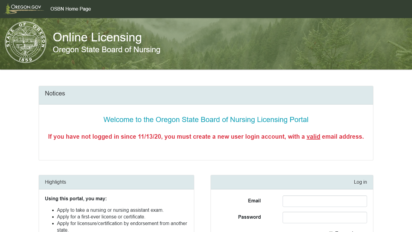 Oregon Board of Nursing: Licensing Renewal Requirements for OR ...