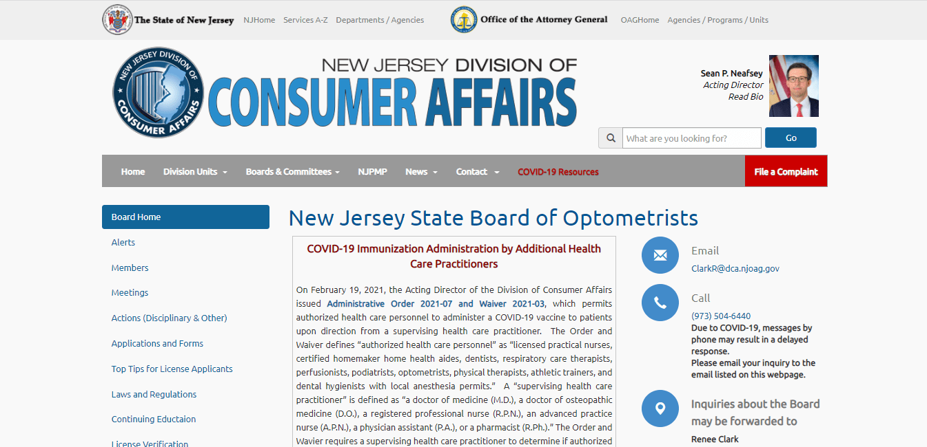 New Jersey Board of Optometry: Your Comprehensive Licensing Guide ...