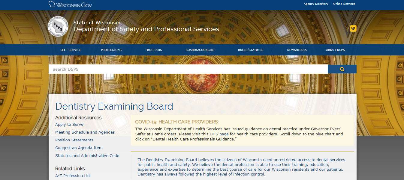 Wisconsin Board of Dental Assistants: Streamlined Licensing Process Wisconsin Board of Dental Assistants: Streamlined Licensing Process