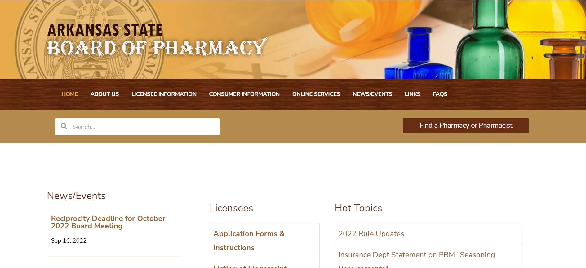 Arkansas Board of Pharmacy: Essential Licensing Information